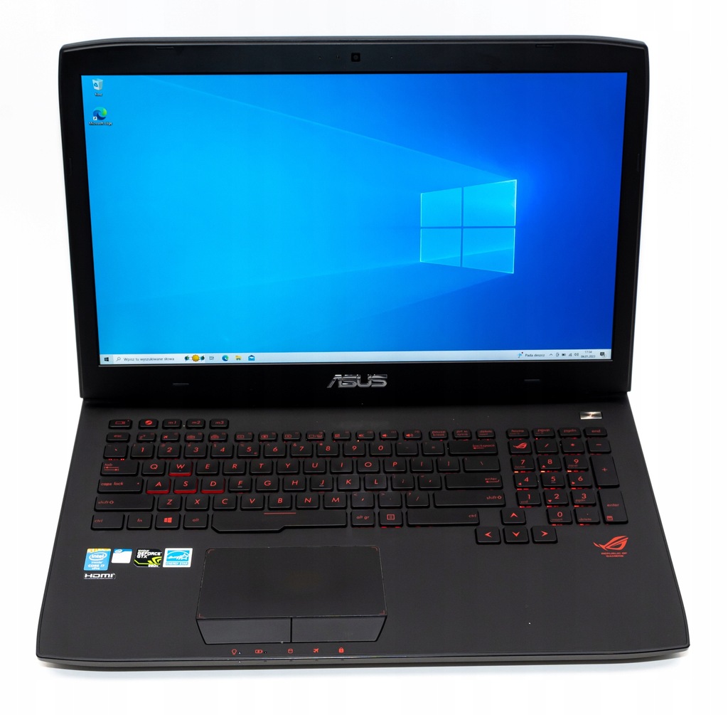 Asus G751JY i7-4860HQ 17.3' 8GB 240SSD GTX980M W10 - 13101474163 ...