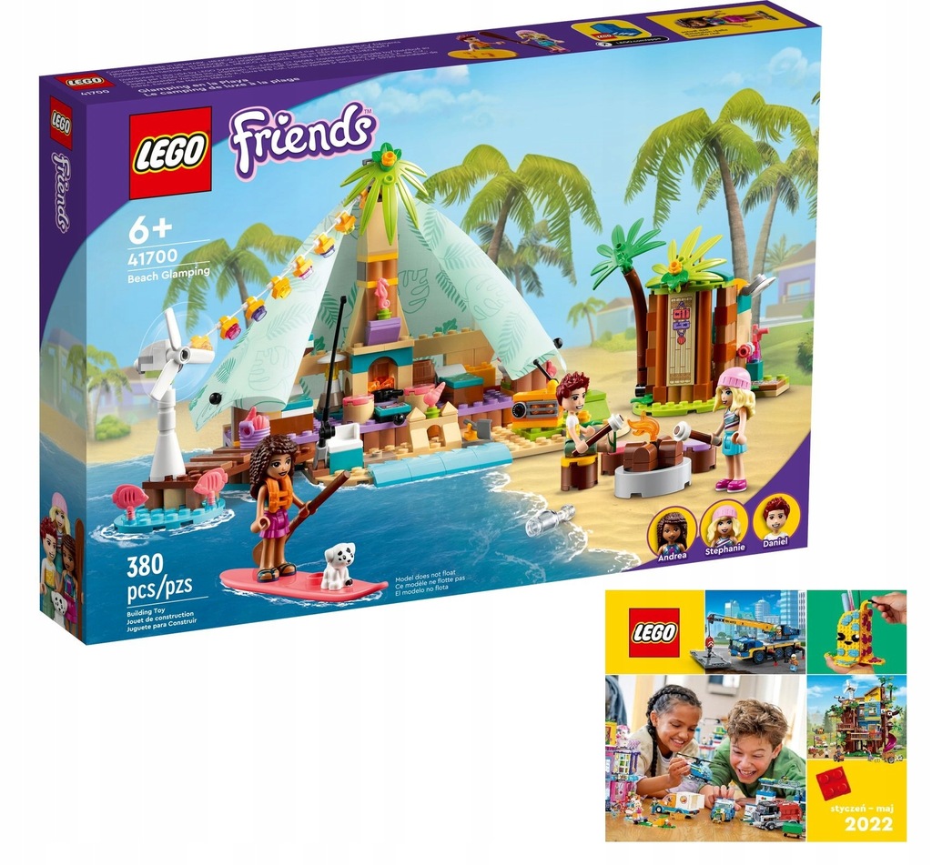 LEGO Friends 41700 - Luksusowy kemping na plaży - 12204245697 ...
