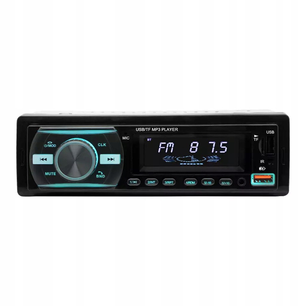 RADIO SAMOCHODOWE BLUETOOTH USB MP3 AUX KOLORY - 13181788788 ...