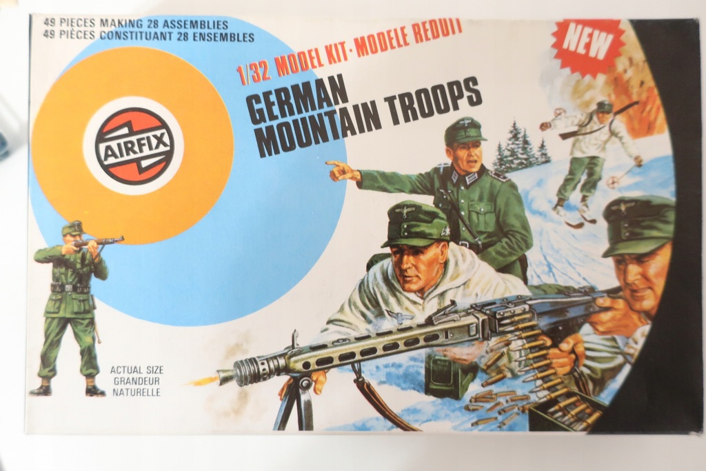 AIRFIX figurki German Mountain Troops 28 szt. - 13167796851 - oficjalne ...