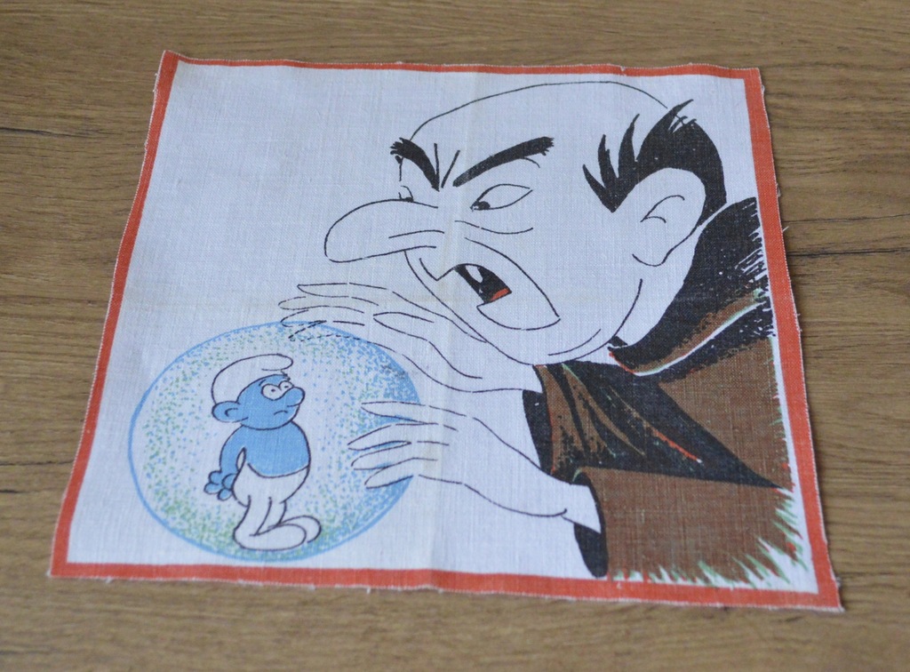 Gargamel i Smerf - ala chusteczka PRL - 13501776750 - oficjalne ...