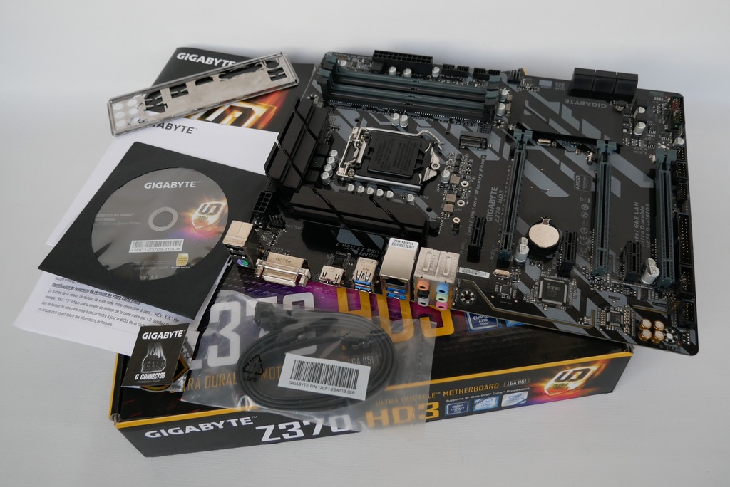 Płyta główna Gigabyte Z370 HD3 ATX Socket 1151 - 13936091343 ...