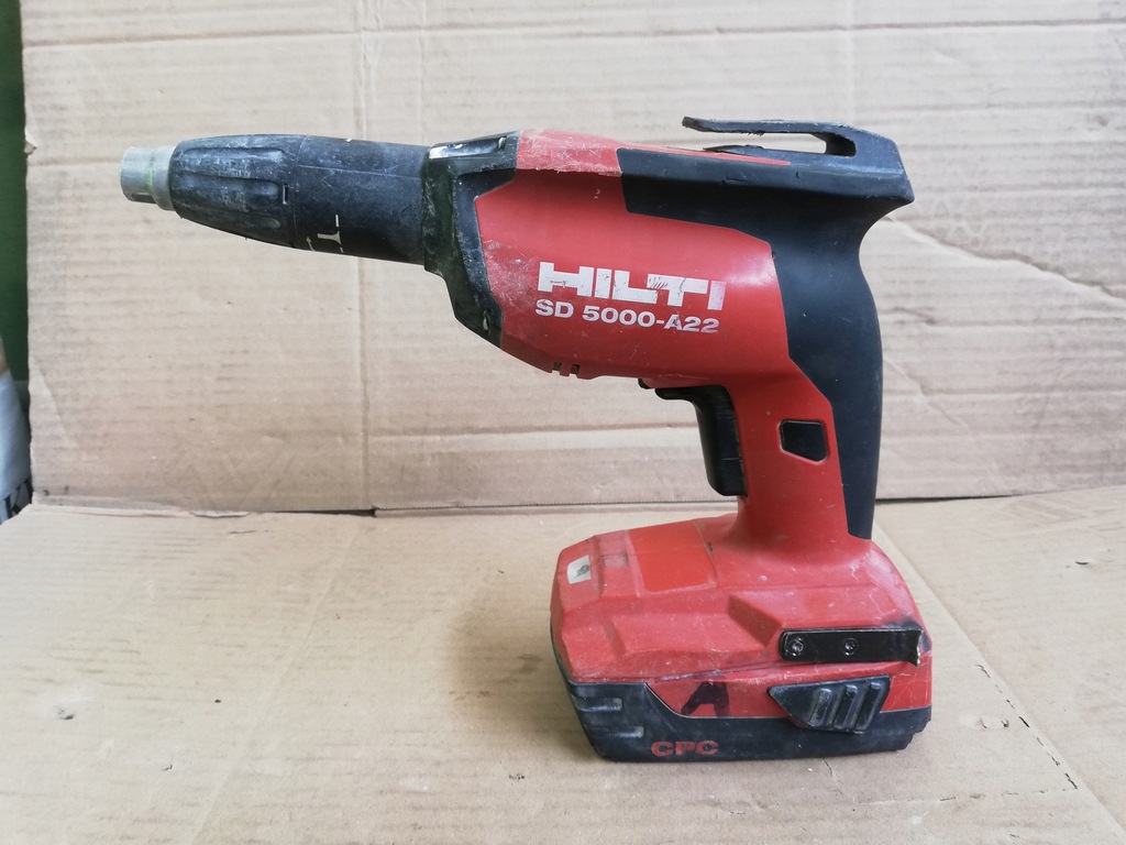 Wkrętarka Hilti SD 5000-A22 22 V 11.2020 rok *2 - 12793975225 - oficjalne archiwum Allegro