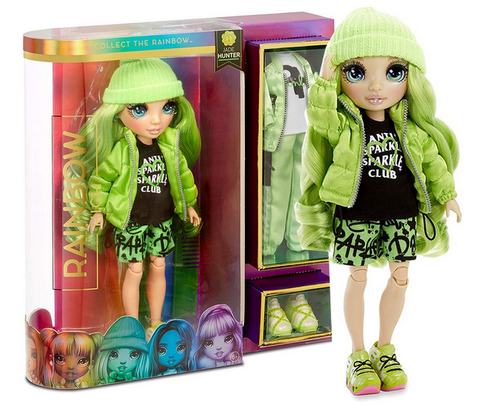 RAINBOW HIGH LALKA JADE HUNTER 569664 - 12791928265 - oficjalne ...