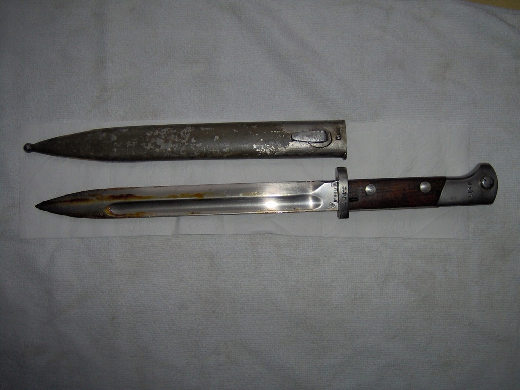 Bagnet polski wz 27. ZGODNE odbiory bagnetu i poch - 11722892972 ...