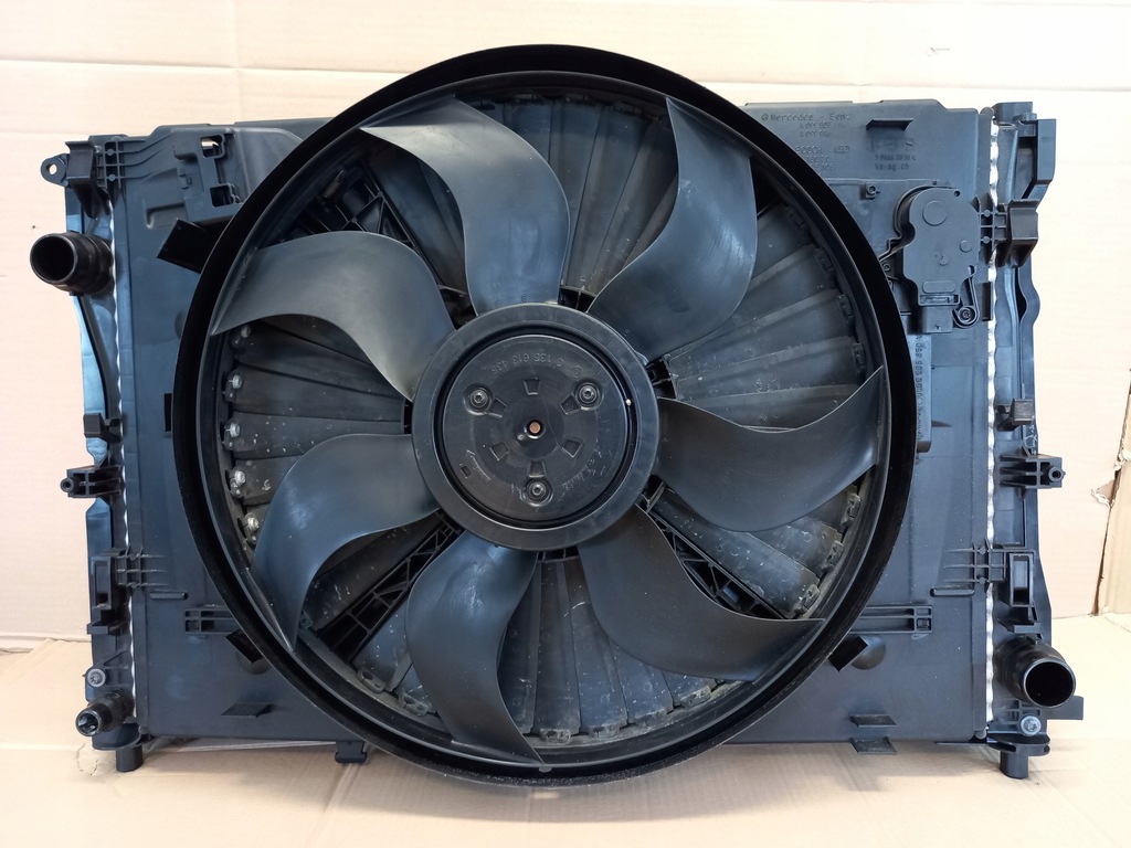 KOMPLET CHŁODNIC MERCEDES W205 C180 A0995001703 - 13962004071 ...