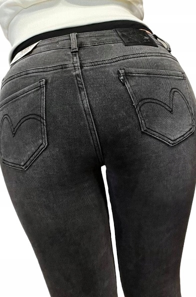 Spodnie jeansy M.Sara LIFE'S szare rurki standard XL - 14565754113 ...
