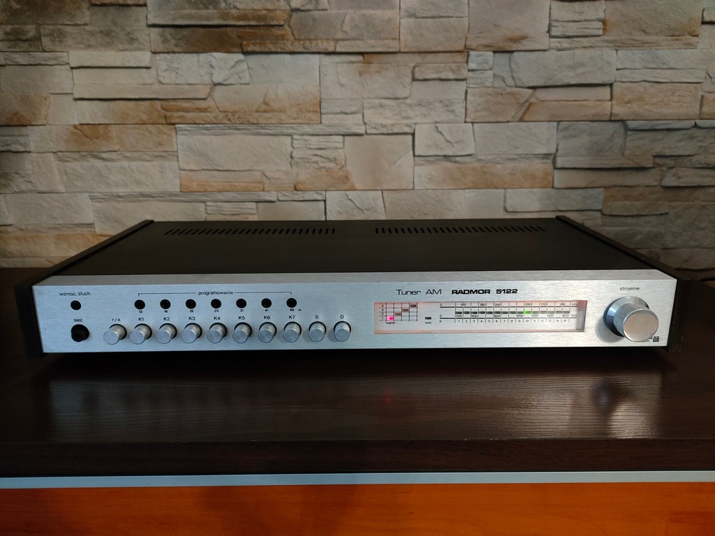 Tuner Unitra Radmor 5122 Srebrny BDB STAN! OKAZJA! - 12891701653 ...