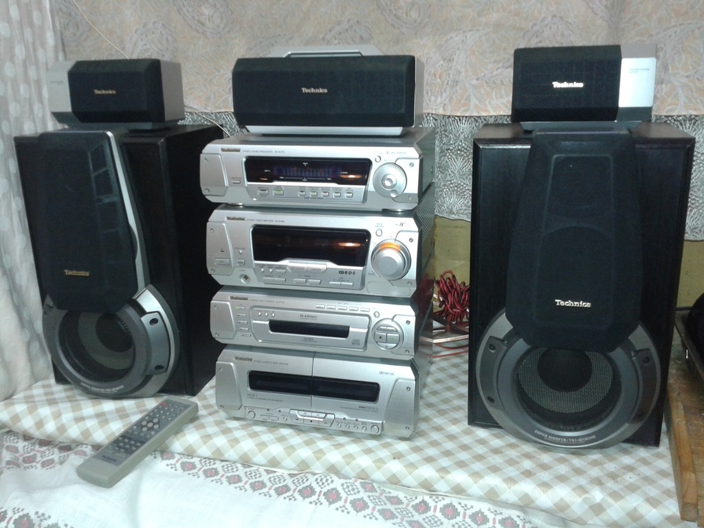 wieża HI-FI TECHNICS SC- EH 760 KINO DOMOWE 5 CD - 9029097103 ...
