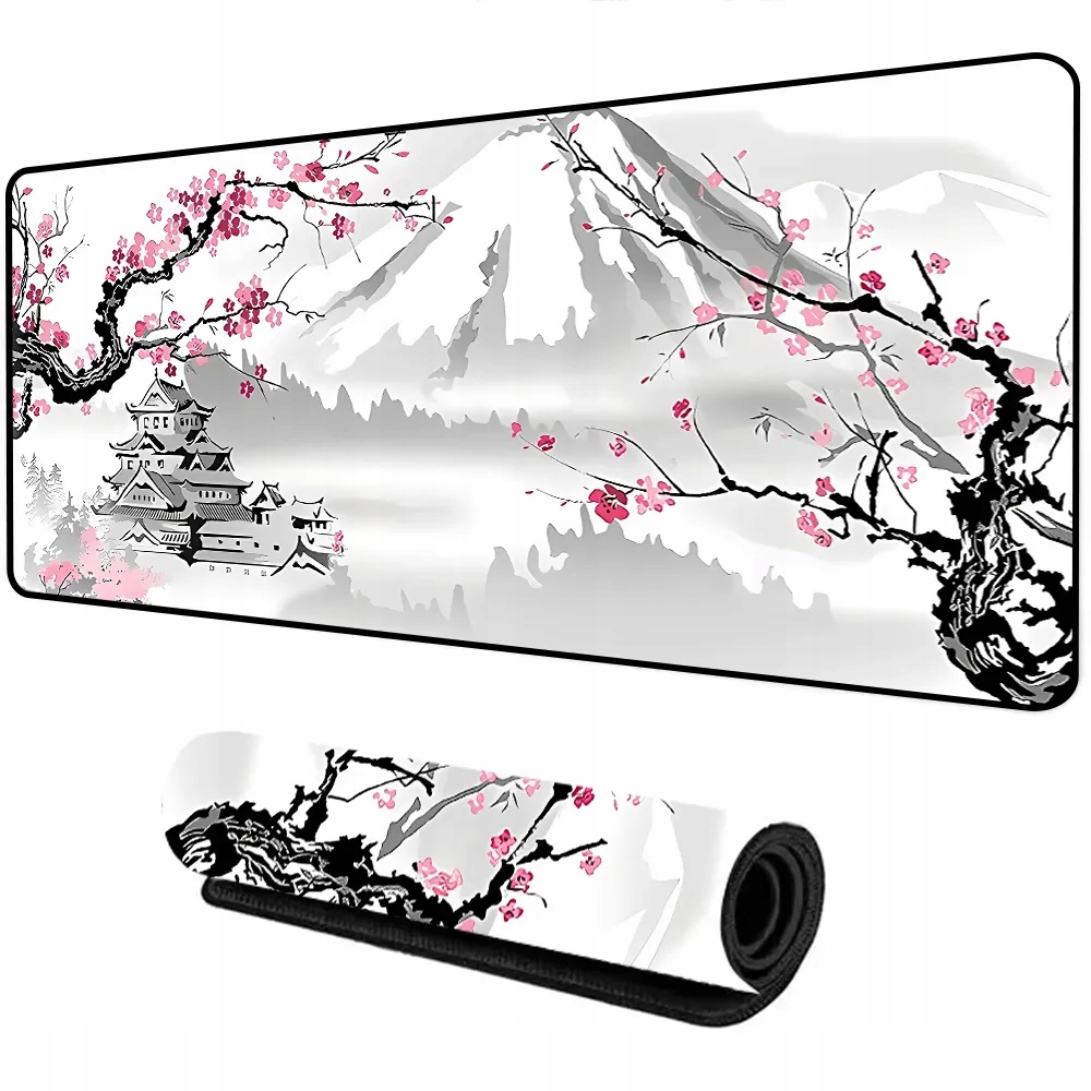 Sakura Japanese Cherry Blossom Mouse Pad Gaming XL Home New HD Mousepad ...