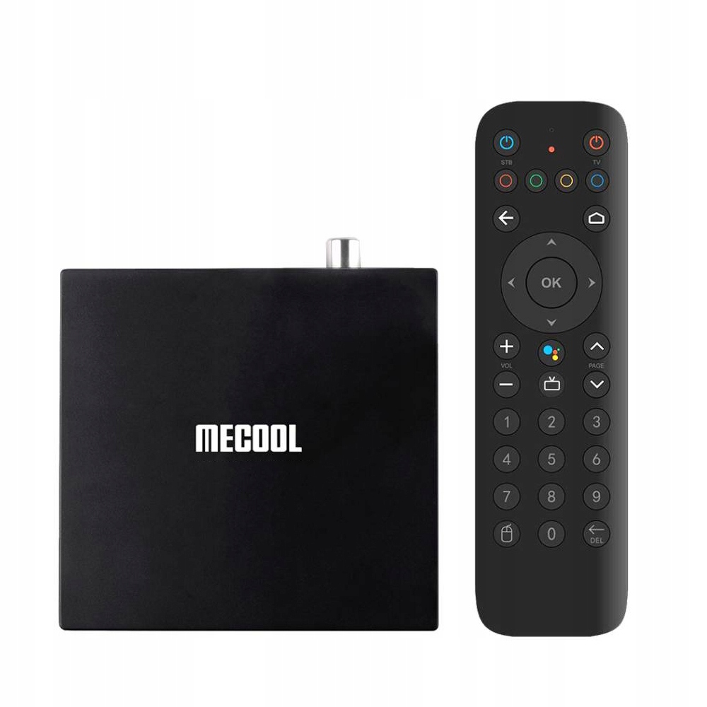 Tv box Mecool KT1 dekoder DVB-T2 HEVC android 10 - 12324479813 - oficjalne archiwum Allegro