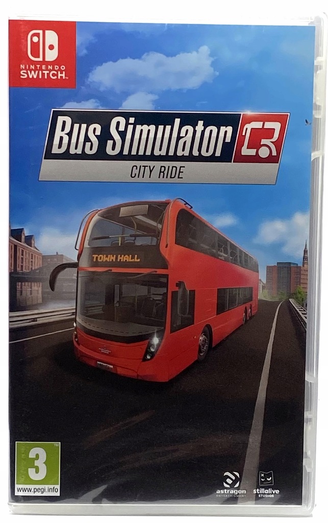 BUS SIMULATOR: CITY RIDE PL | GRA NINTENDO SWITCH - 12947263168 ...