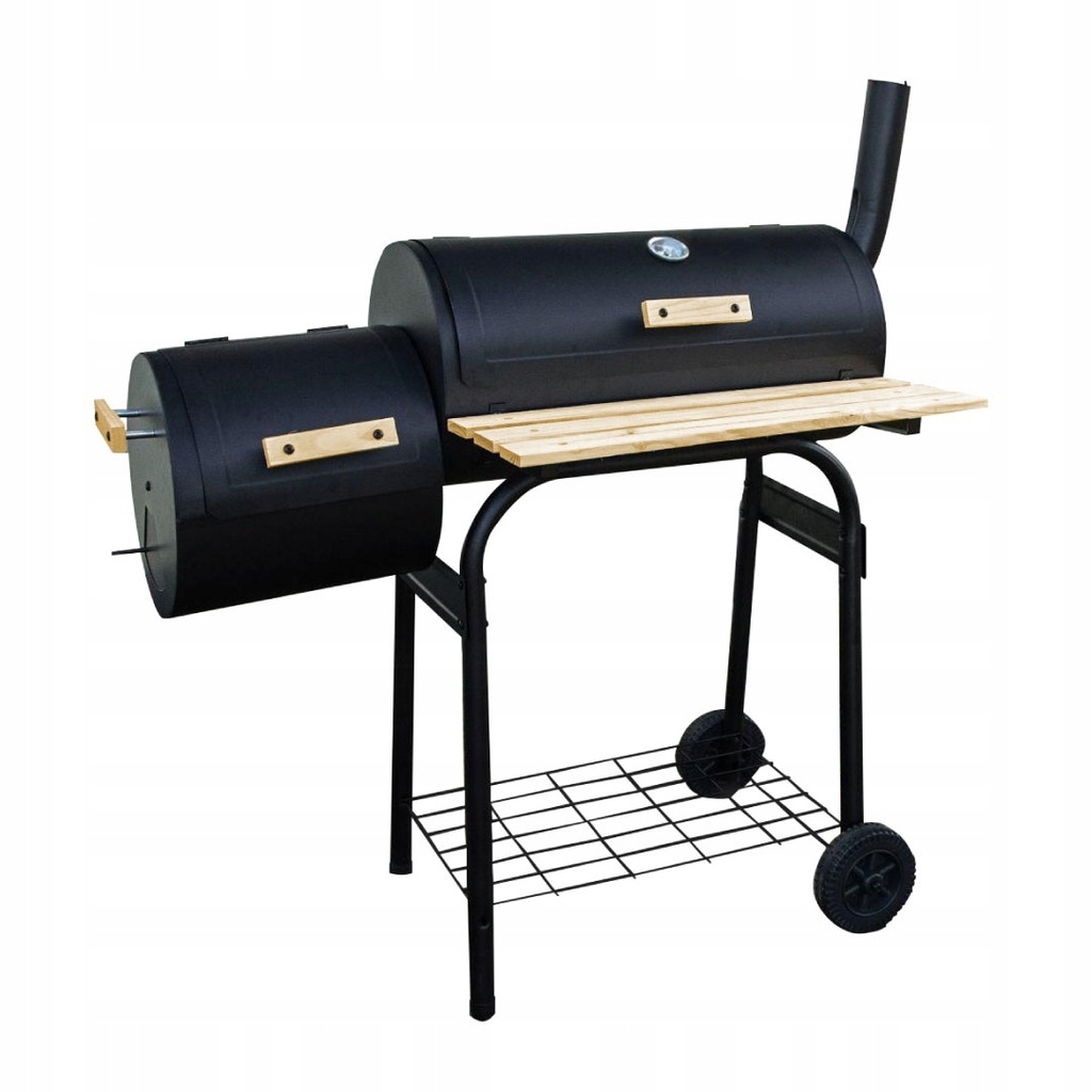 GRILL WĘGLOWY BECZKA WĘDZARNIA OGRODOWY POKRYWA - 10724080382 ...