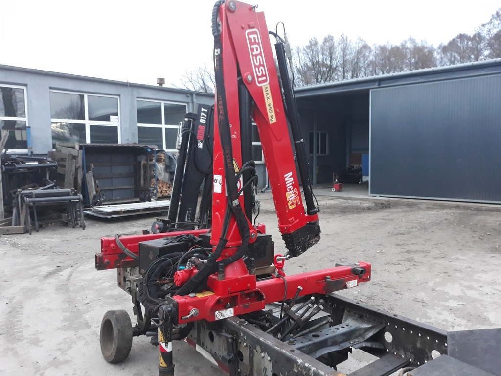 HDS żuraw 12V 2014r FASSI Micro 25 nie HIAB brutto - 7914229175 ...