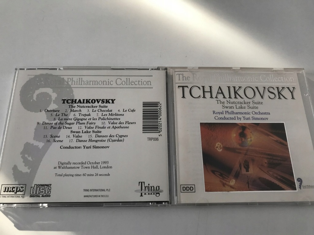 CD Tchaikovsky The Nutcracker Suite Swan Lake 4+/6 - 12034078549 - oficjalne archiwum Allegro