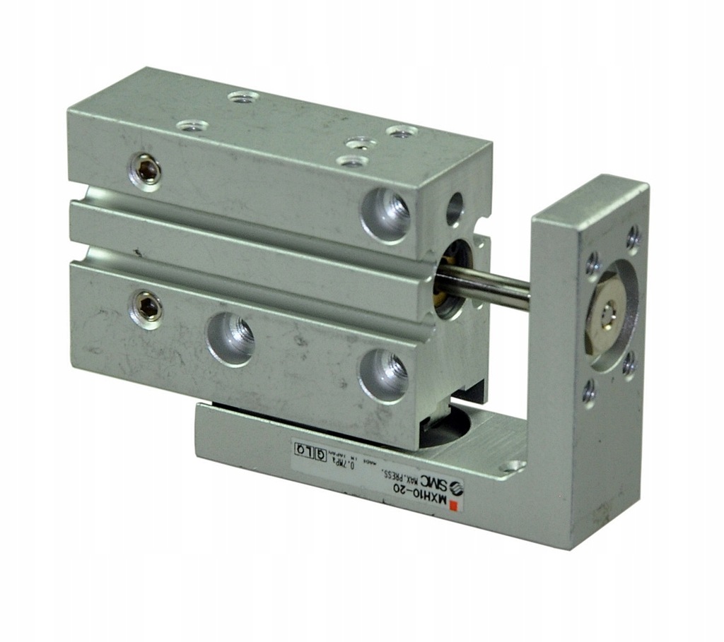 Siłownik pneumatyczny z prowadnicą SMC MXH10-20 - 9967193647 - oficjalne archiwum Allegro