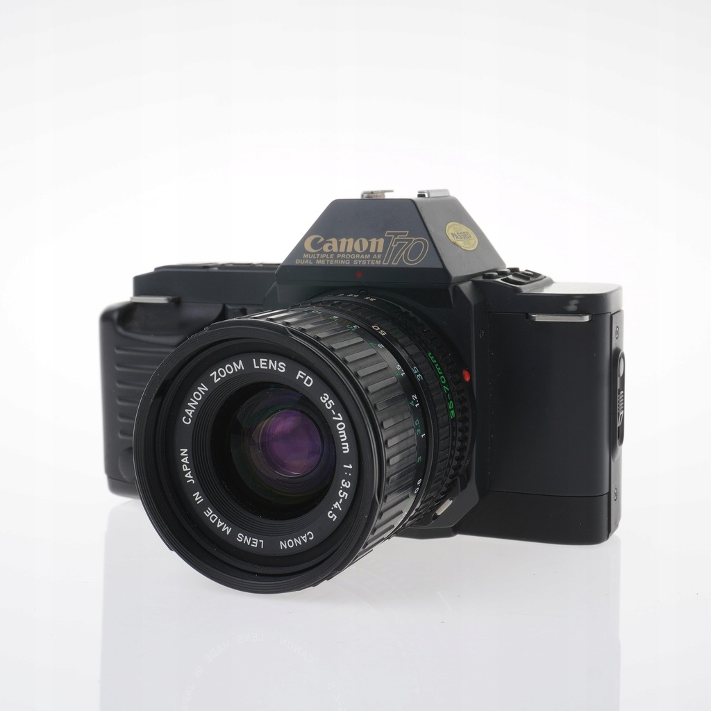 Canon T70 + Canon Zoom 35-70 1:3.5-4.5 [Canon FD] - 15392663396 - oficjalne archiwum Allegro