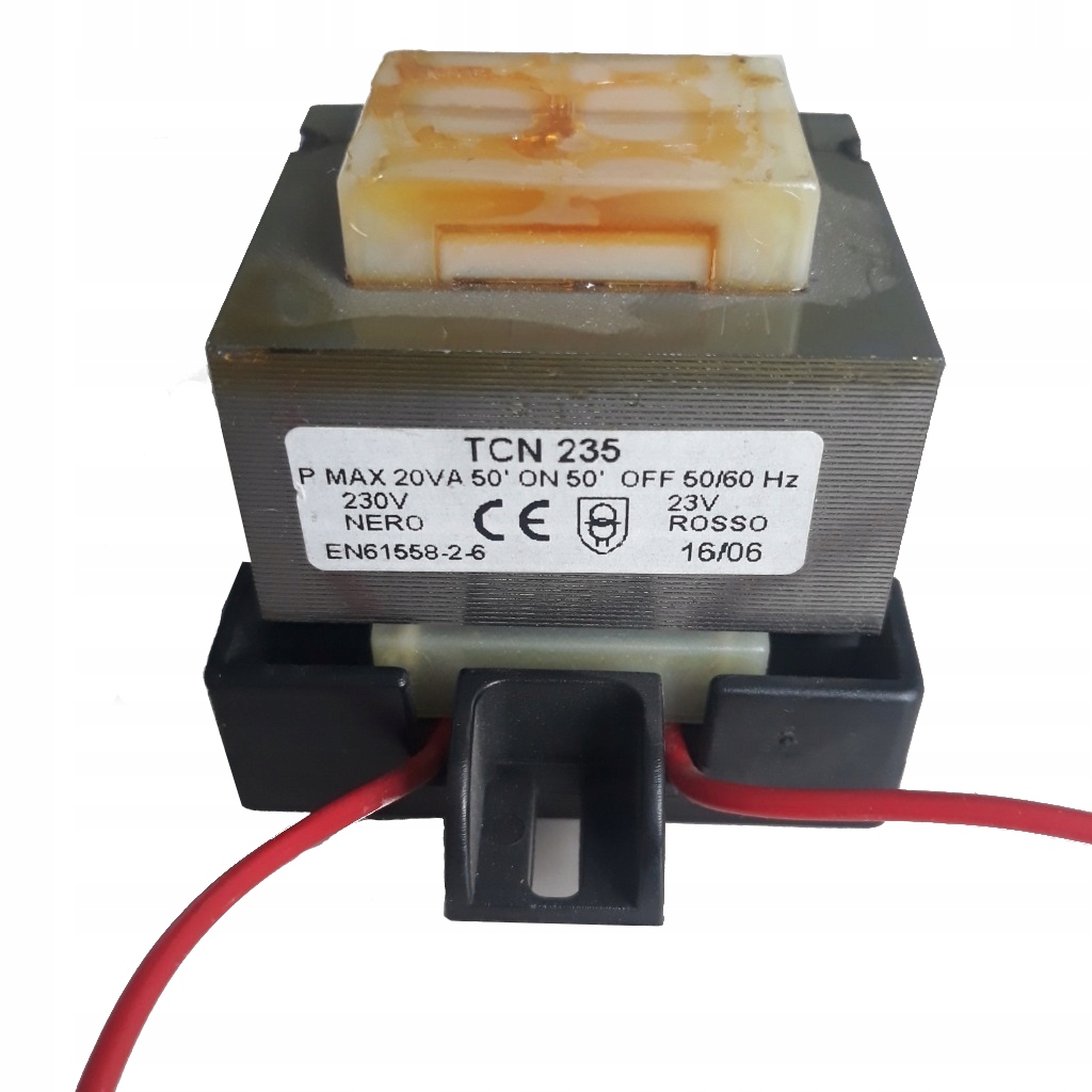 Transformator TCN235 230V/23V, 20VA - 13306806934 - oficjalne archiwum Allegro