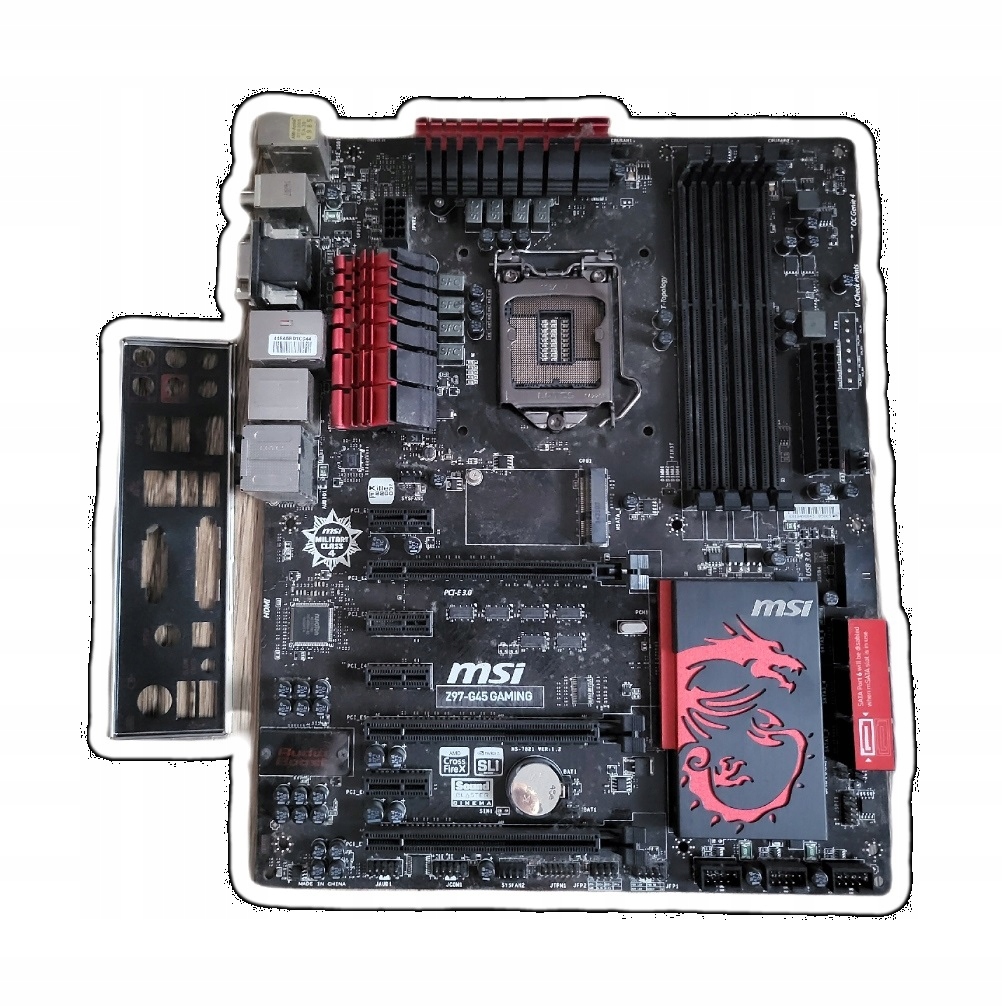 Płyta główna MSI Z97-G45 Gaming ATX LGA 1150 TOP - 13620852225 ...
