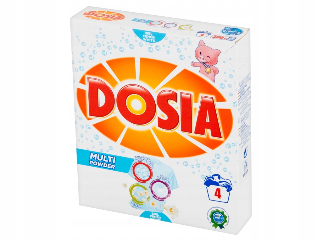 Proszek do prania białego Dosia 300g - 12766651167 - oficjalne archiwum ...