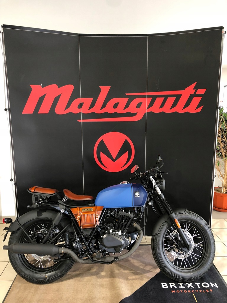 Brixton Rayburn 125 kat. B Cafe Racer Bluemat - 13796474206 - oficjalne ...