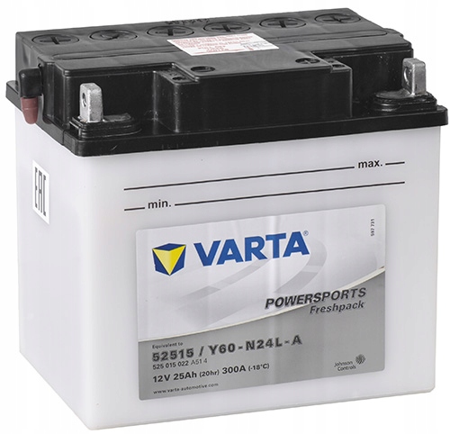 AKUMULATOR VARTA Y60-N24L-A KOSIARKI JOHN DEERE - 9335680919 ...