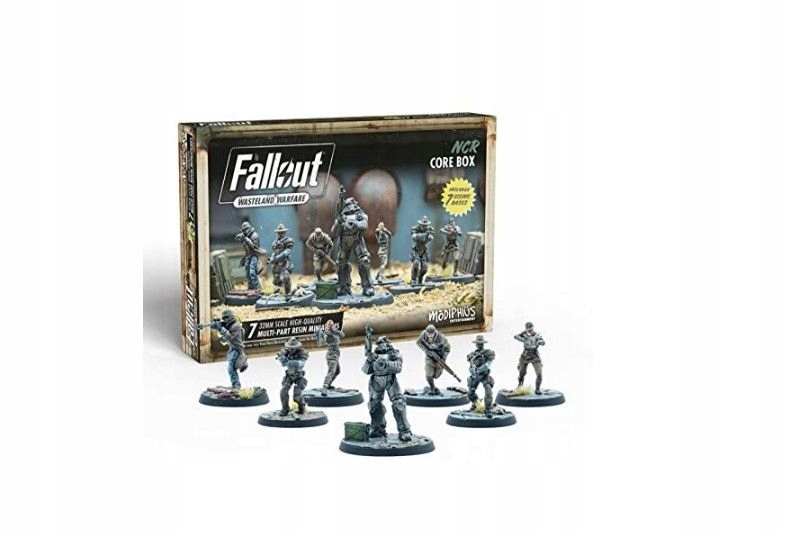 Figurki Fallout Wasteland Warfare NCR Core Box - 12383102908 ...