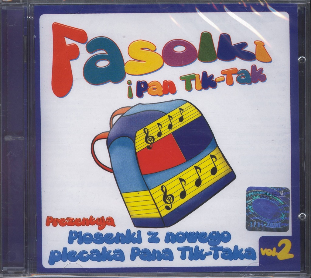 Piosenki z Nowego Plecaka Pana Tik Taka FASOLKI - 6116554319 ... Piosenki z Nowego Plecaka Pana Tik Taka FASOLKI - 6116554319 ...