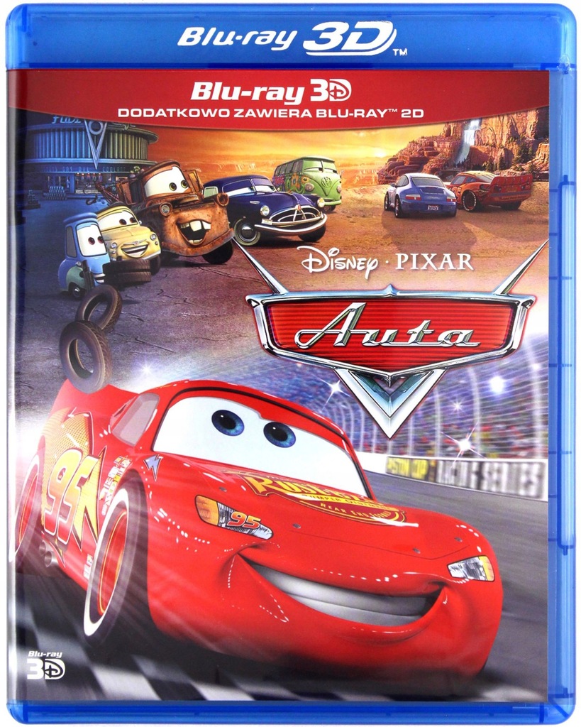 AUTA (DISNEY PIXAR) (BLU-RAY 3D)+(BLU-RAY - 9698077042 - oficjalne ...