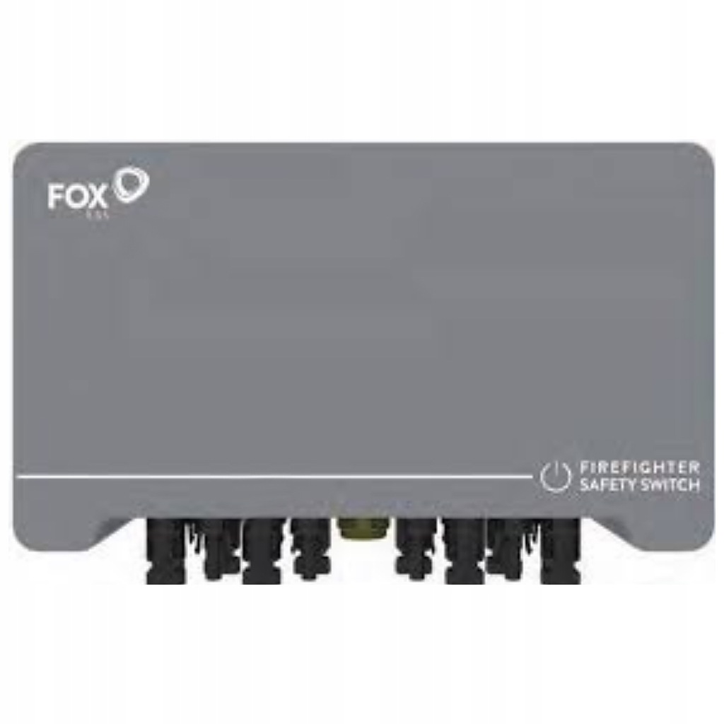 FOXESS S-BOX PLUS PRZECIWPOŻAROWY WYŁĄCZNIK 4MPPT - 12619425362 ...