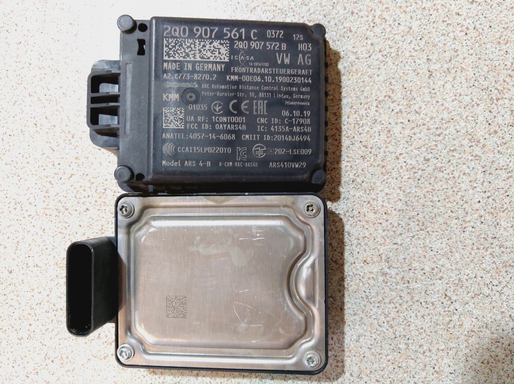 Radar sensor ACC zderzaka 2Q0907561C T-Cross FV - 11817913378 ...