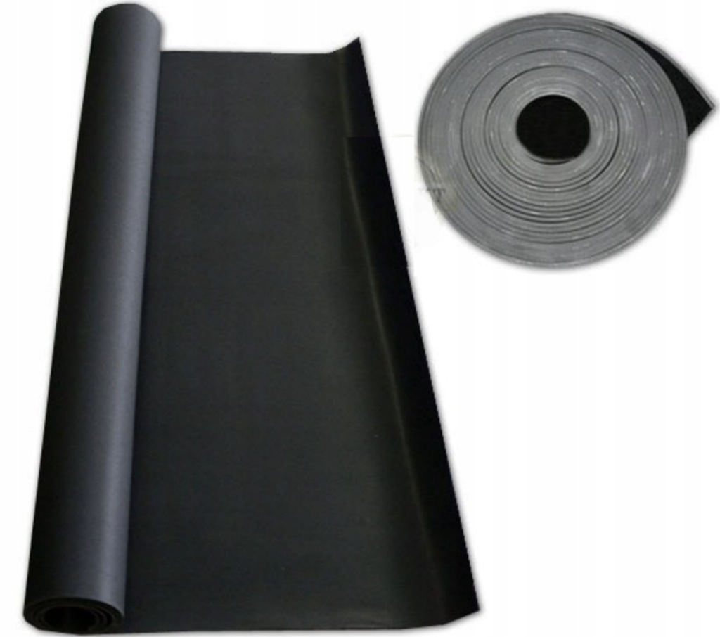 Płyta gumowa EPDM kwasoodporna 5x500x1200mm 0,6m2 - 12914615094 - oficjalne archiwum Allegro
