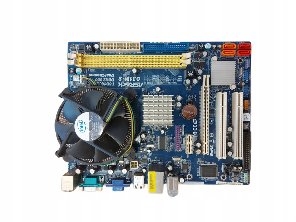 Płyta główna ASRock G31M-GS Micro ATX - 13419938419 - oficjalne ...