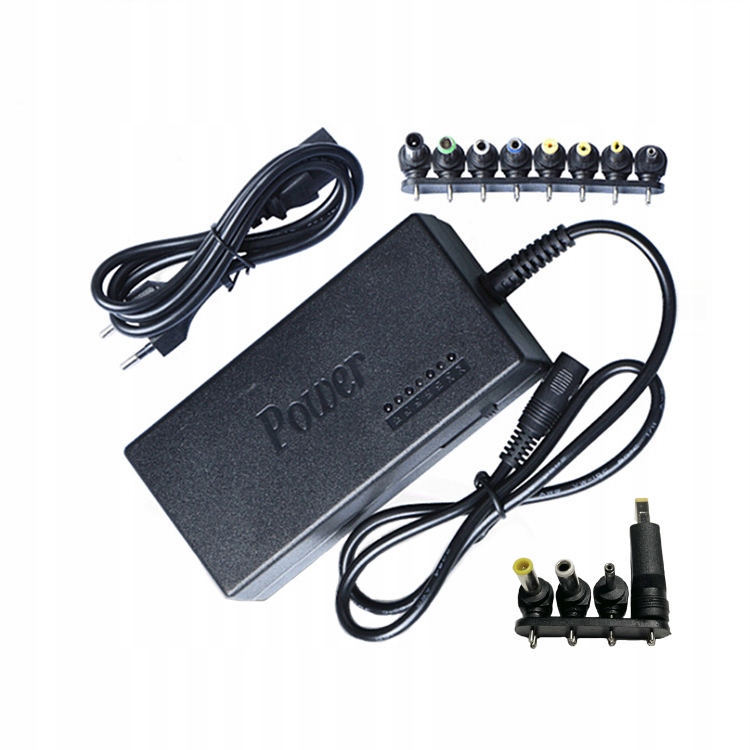 Zasilacz Ładowarka do laptopa 12PIN 96W 12V-24V - 13044339521 - oficjalne archiwum Allegro