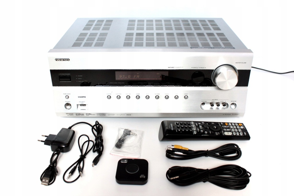 Amplituner 7.1 Onkyo TX-SR607 HDMI PILOT BLUETOOTH - 7380378857 - oficjalne archiwum Allegro