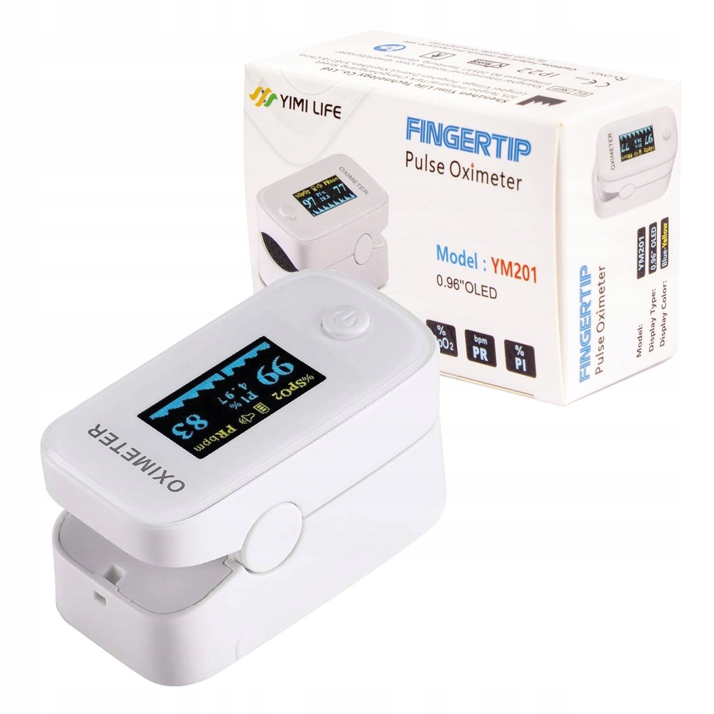 Купить Сертифицированный пульсоксиметр медицинский прибор YM201: отзывы, фото и характеристики ...