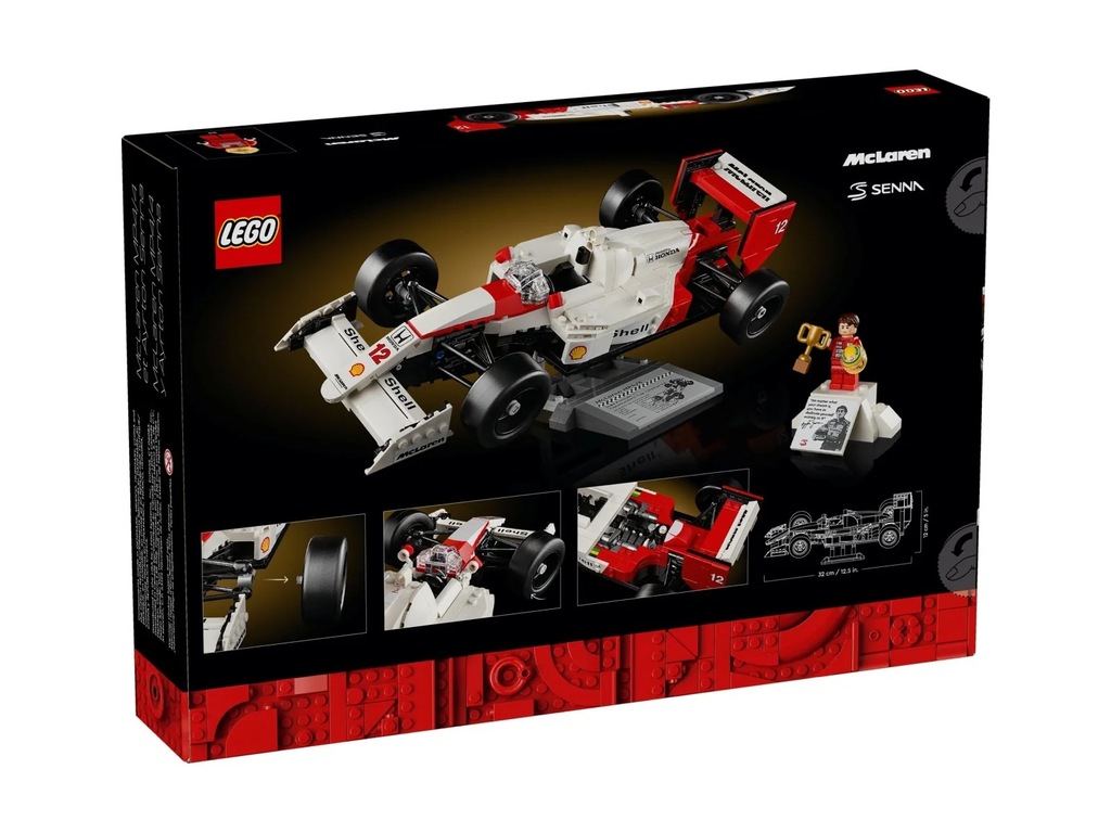 LEGO ICONS 10330 Ikony 10330 McLaren MP4/4 i Ayrton Senna - 16268694552 ...