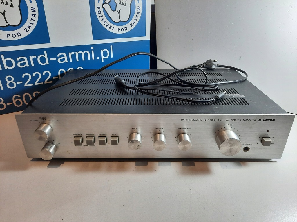 Wzmacniacz Unitra TRAWIATA WS-301S - 11056563402 - oficjalne archiwum Allegro
