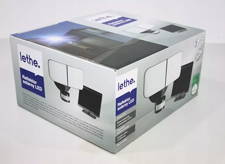 LETHE REFLEKTOR SOLARNY LED - 12564741655 - oficjalne archiwum Allegro