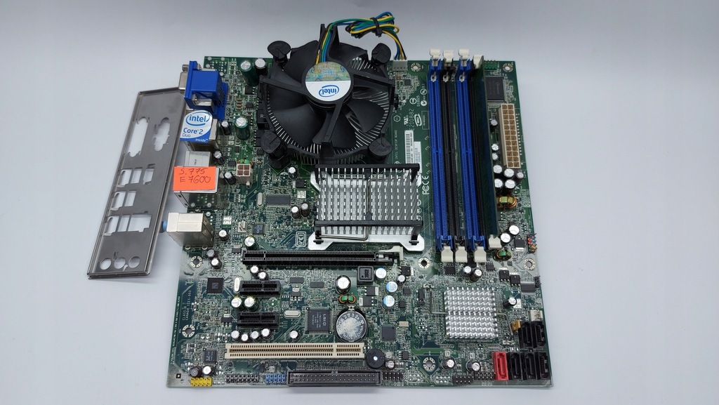 Płyta s775 Intel DQ35JOE mATX + E7600 2x3,06GHz - 12371498050 ...