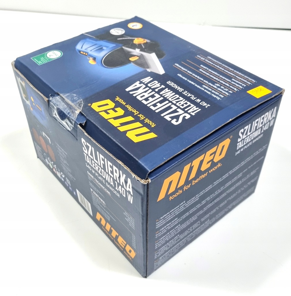 SZLIFIERKA TALERZOWA NITEO TOOLS 140W - 12595924966 - oficjalne archiwum Allegro