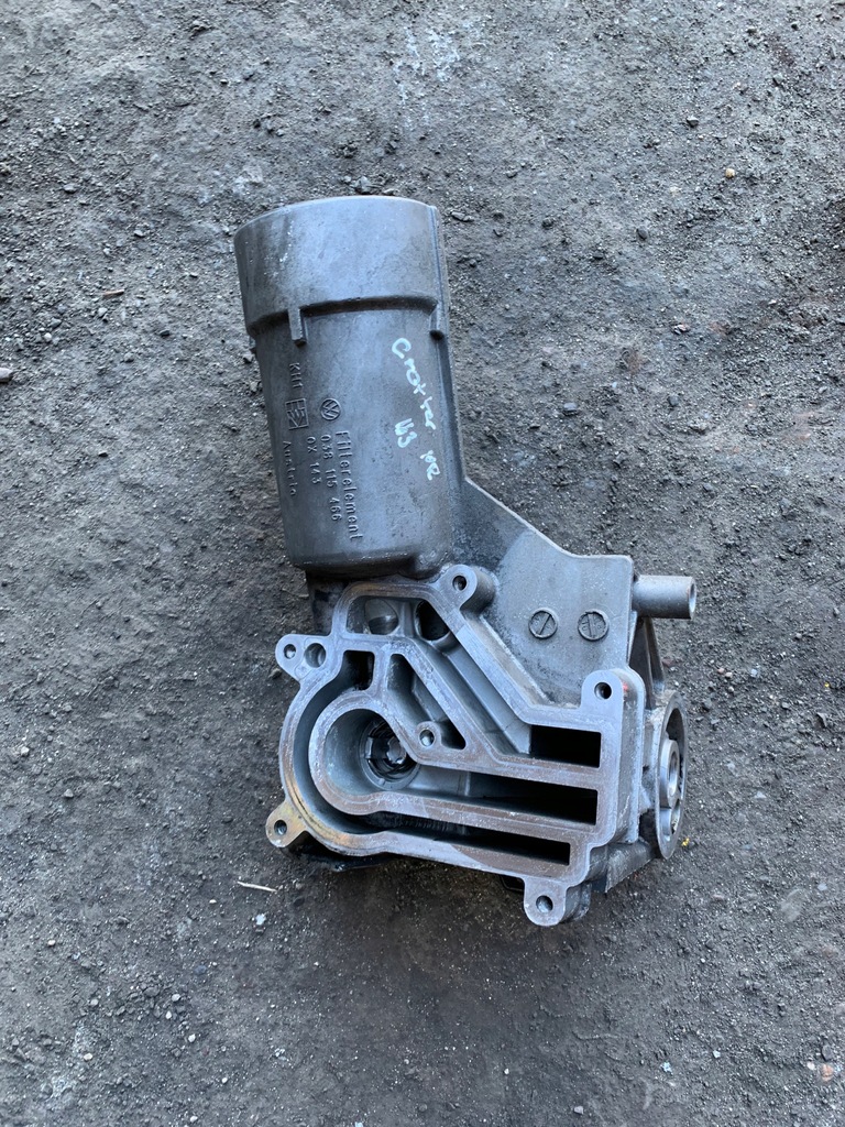 OBUDOWA PODSTAWA FILTRA OLEJU VW CRAFTER 2.5 TDI - 9092754591 ...