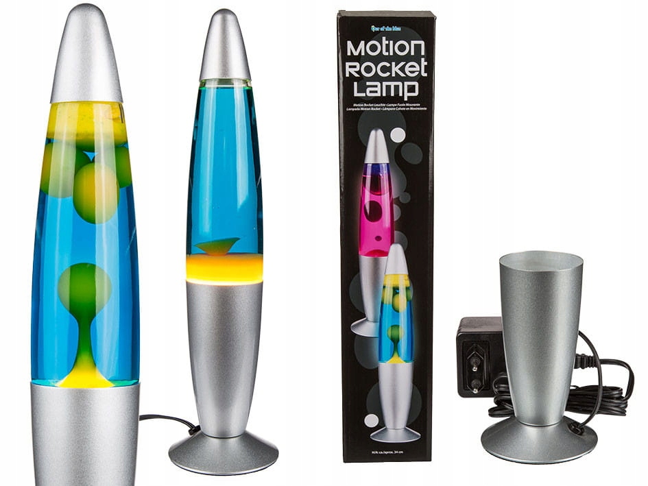 LAMPKA lawowa Motion Rocket III LAMPA RAKIETA 34cm - 10801952036 ...