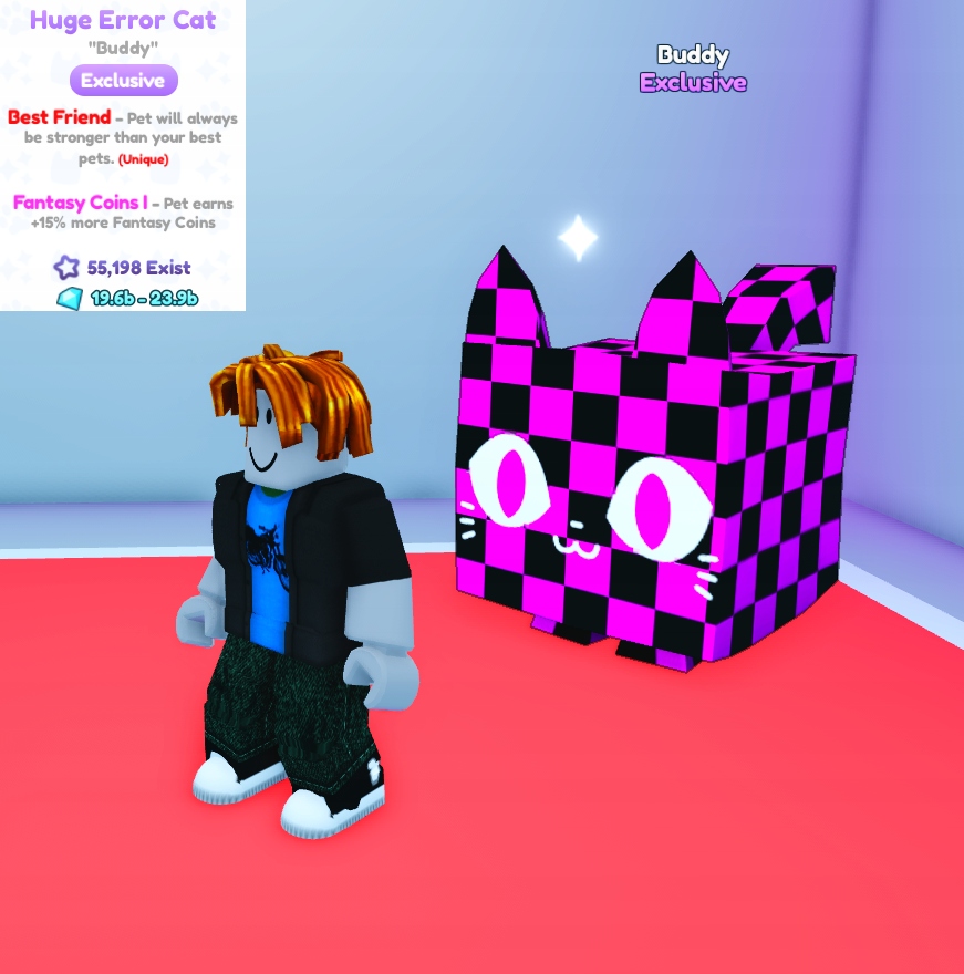 ROBLOX Huge ERROR Cat Pet Simulator X PSX gems - 13713248933 ... ROBLOX Huge ERROR Cat Pet Simulator X PSX gems - 13713248933 ...