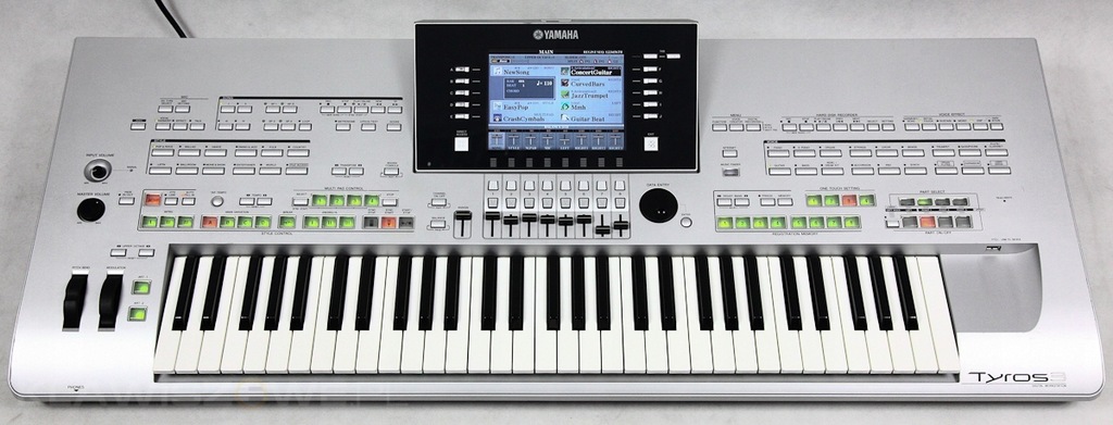 YAMAHA TYROS 3 1GB RAM + STYLE / KOMPLET / SKLEP - 8223662990 ...