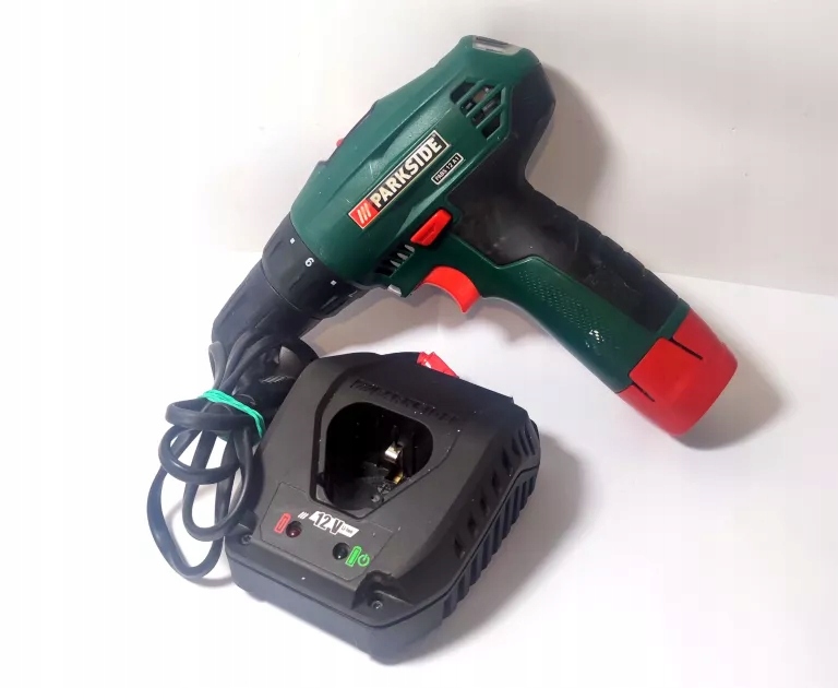WKRĘTARKA PARKSIDE PABS 12 A1 + AKU + ŁAD - 12375186919 - oficjalne archiwum Allegro