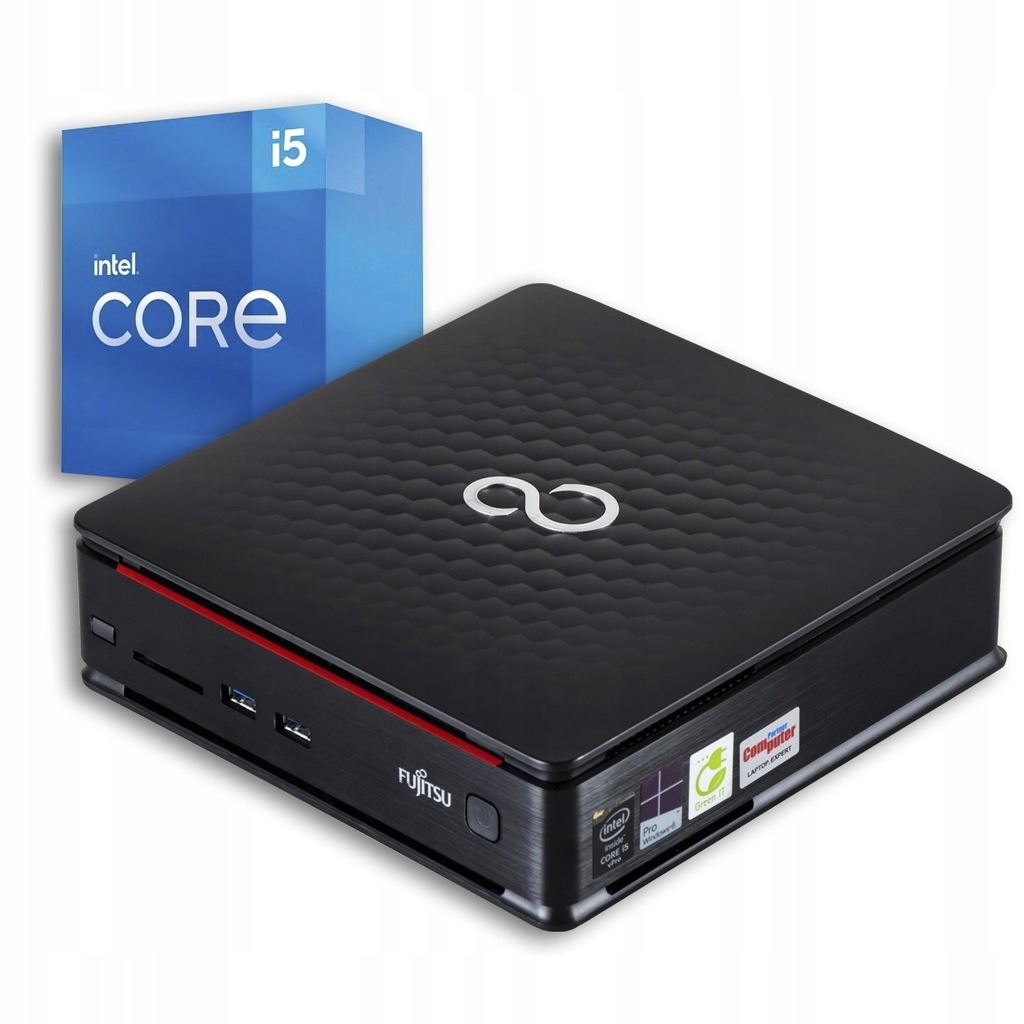 Komp MiniPC Fujitsu Q920 i5 4rdzenie W10 USFF Tiny - 12997602401 ...
