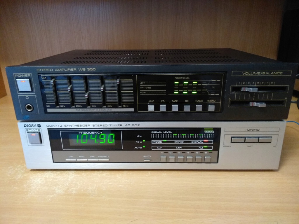 UNITRA DIORA STEREO AMPLIFIER WS 350 - 13492943854 - oficjalne archiwum ...