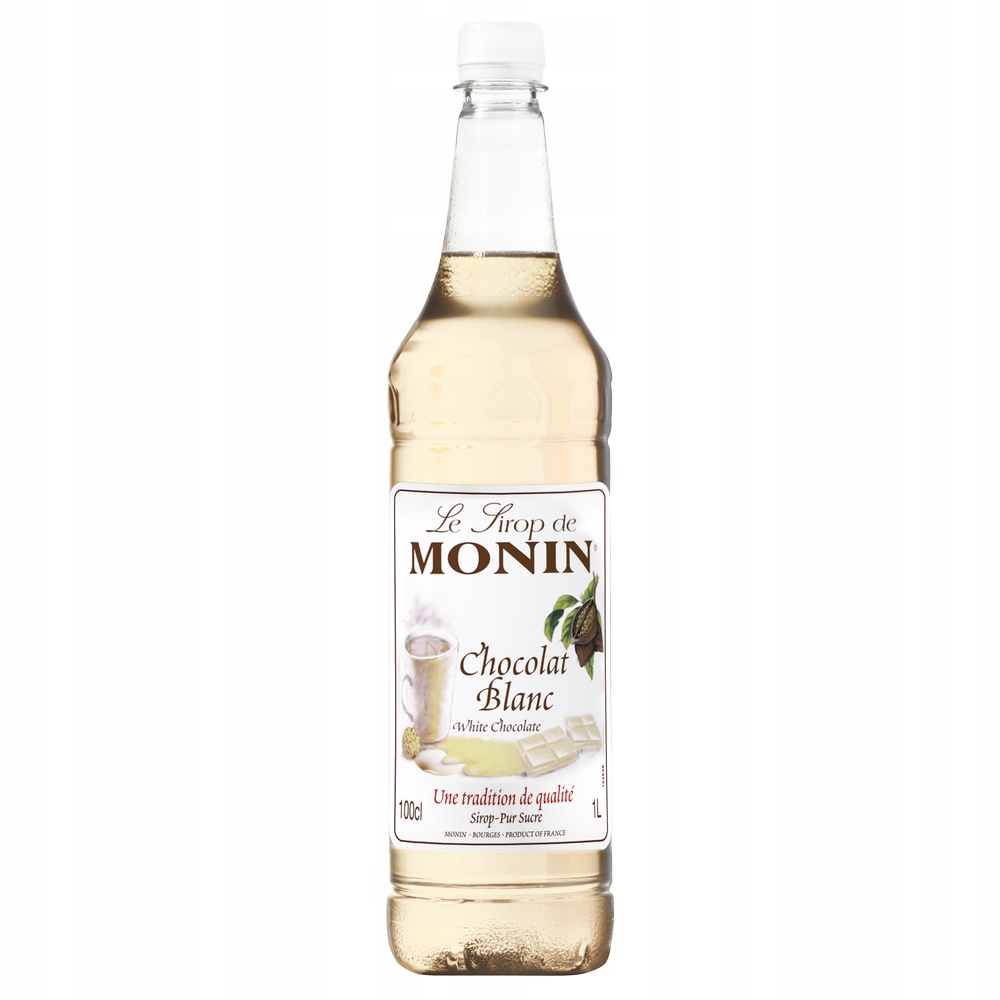 Monin Syrop White Chocolate-biała czekolada 1 L - 13230266365 ...