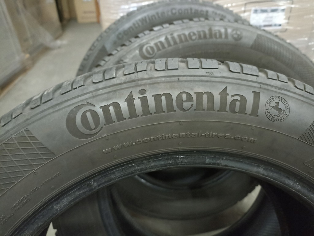 Komplet opon zimowych Continental 205/55 R16 -4szt - 12961349388 ...